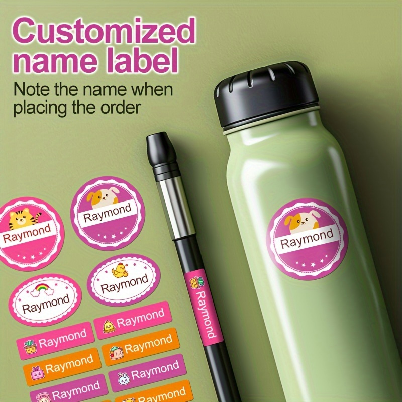 Customized Ancient Script Name Labels Historical School - Temu Ireland