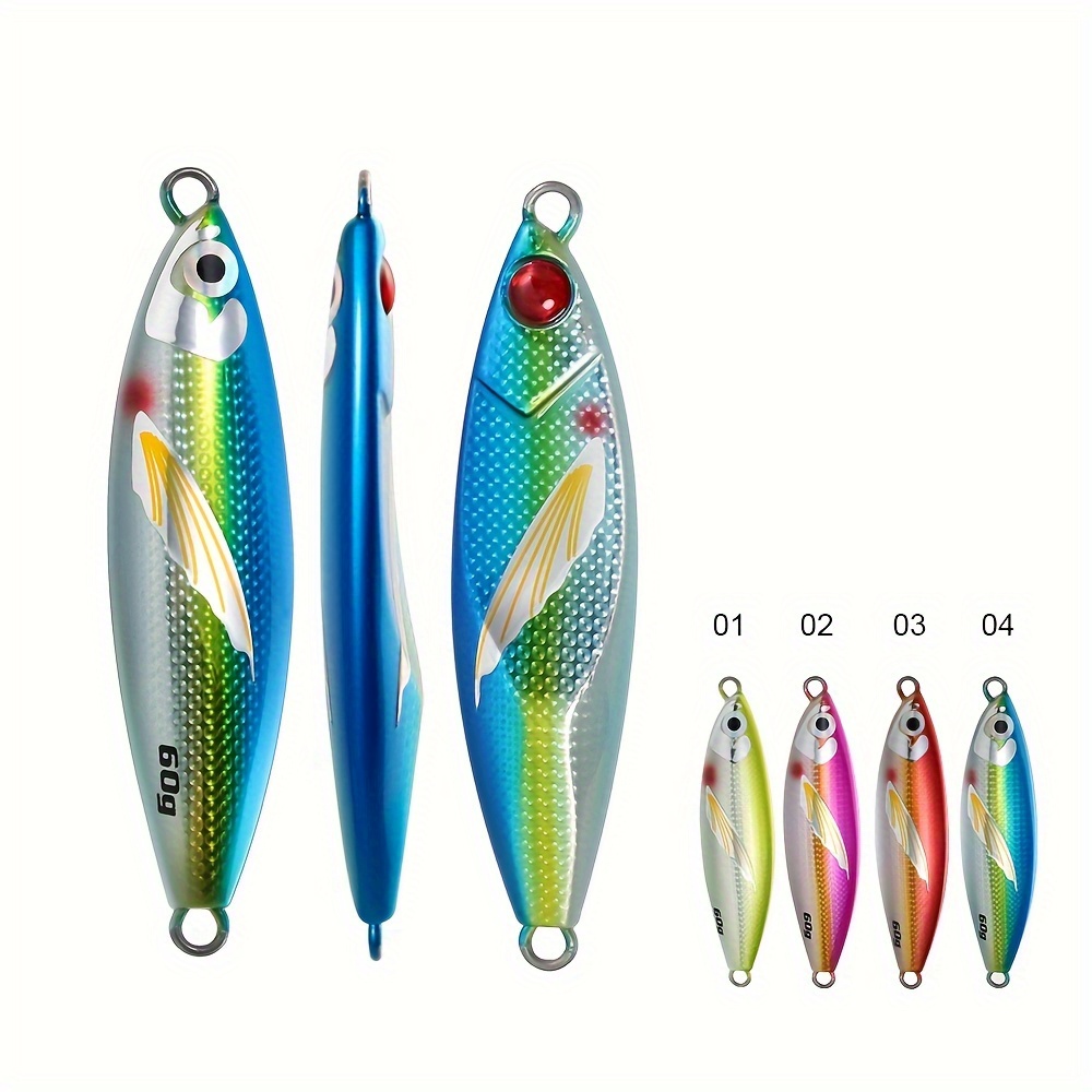Artificial Bionic Sinking Fishing Lure Slow Jigging Casting - Temu Australia