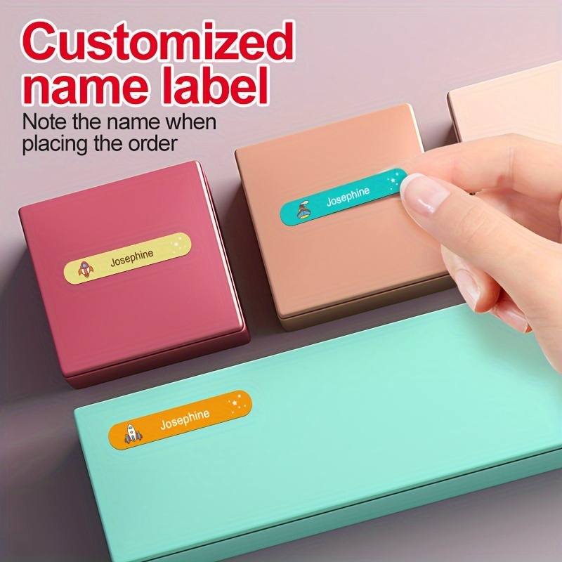 Custom cut Name Badges School Supply Categorization Office - Temu ...