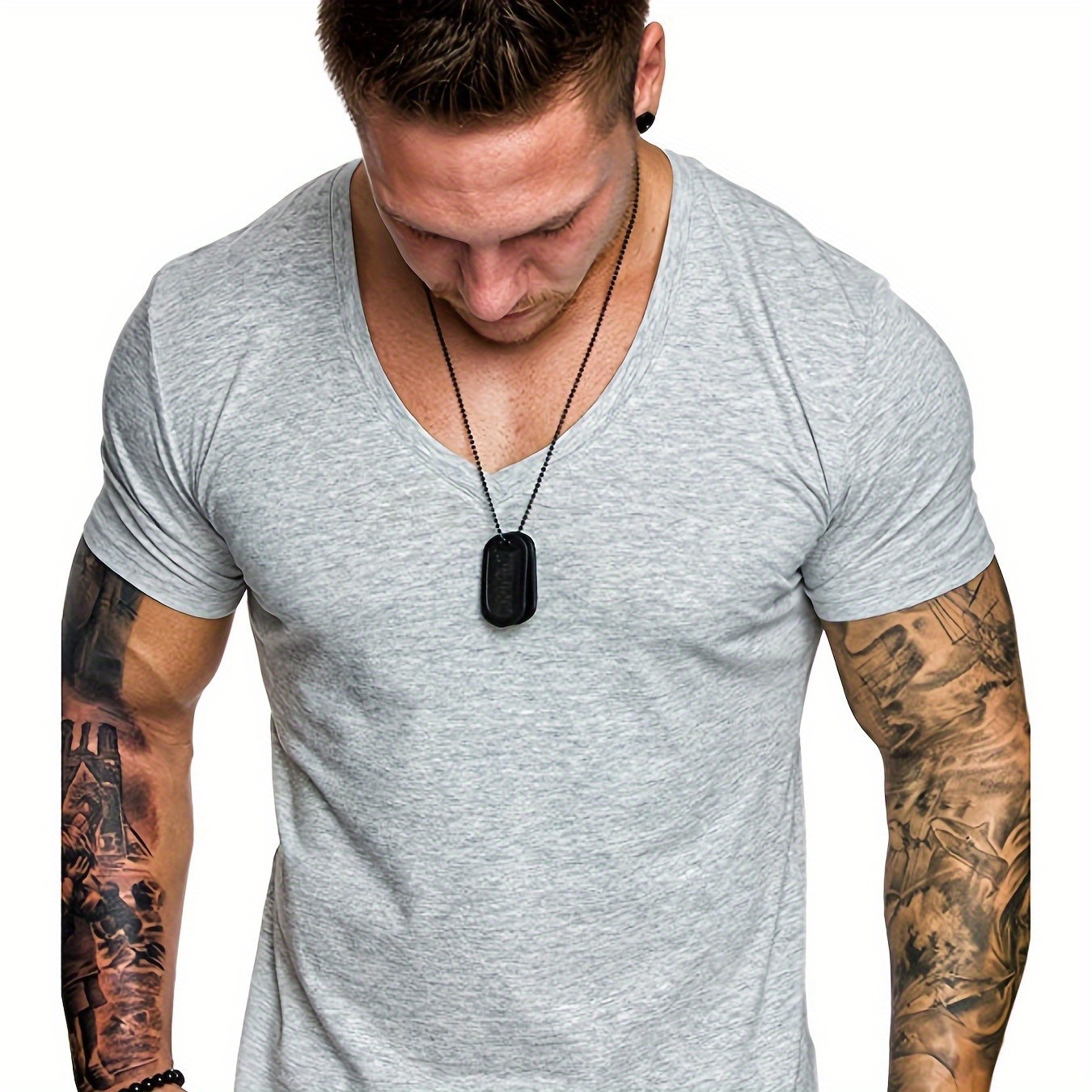 casual color block men's long sleeve hooded sports - Temu Ireland