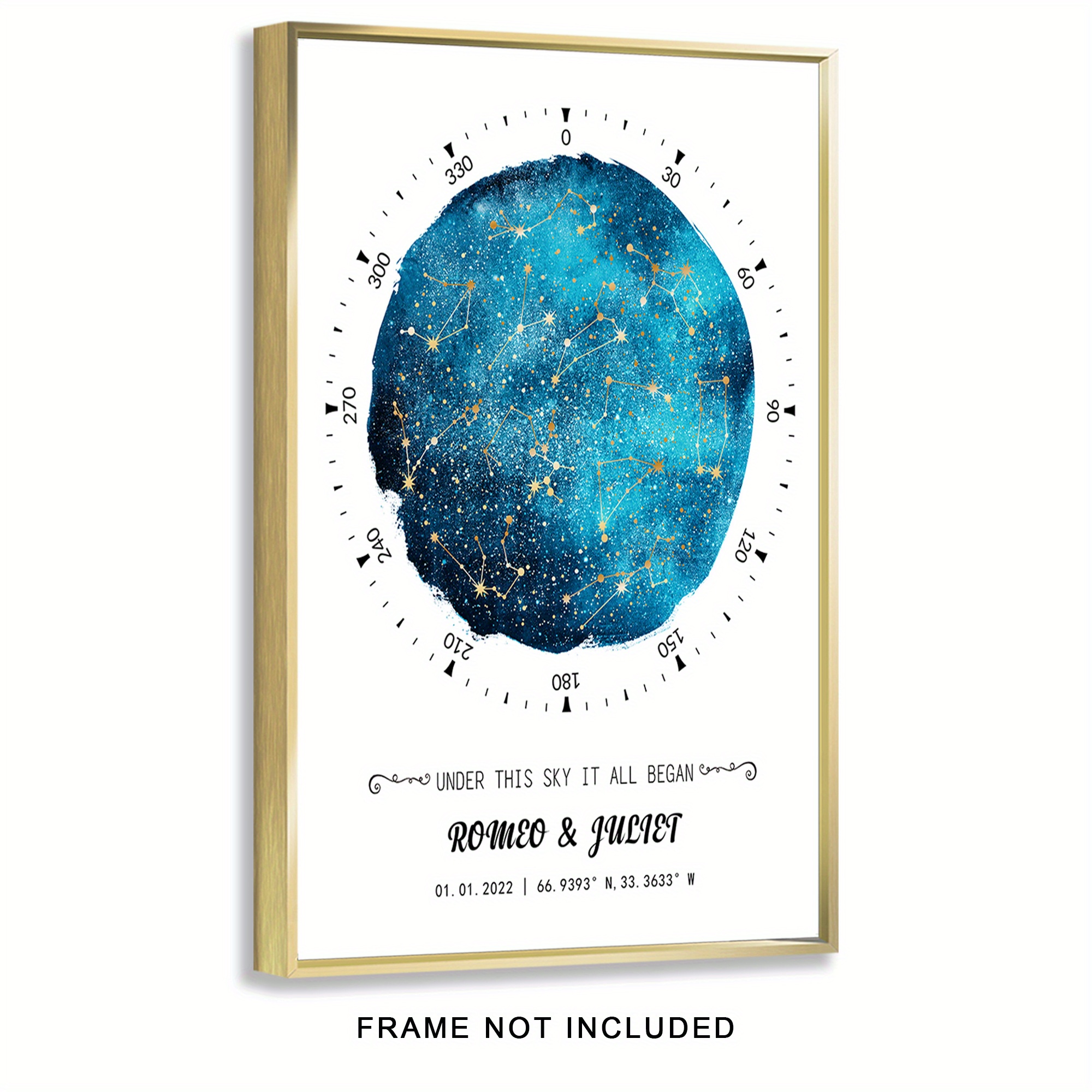 Chart Decorative Painting Including Custom Name - Temu Ireland