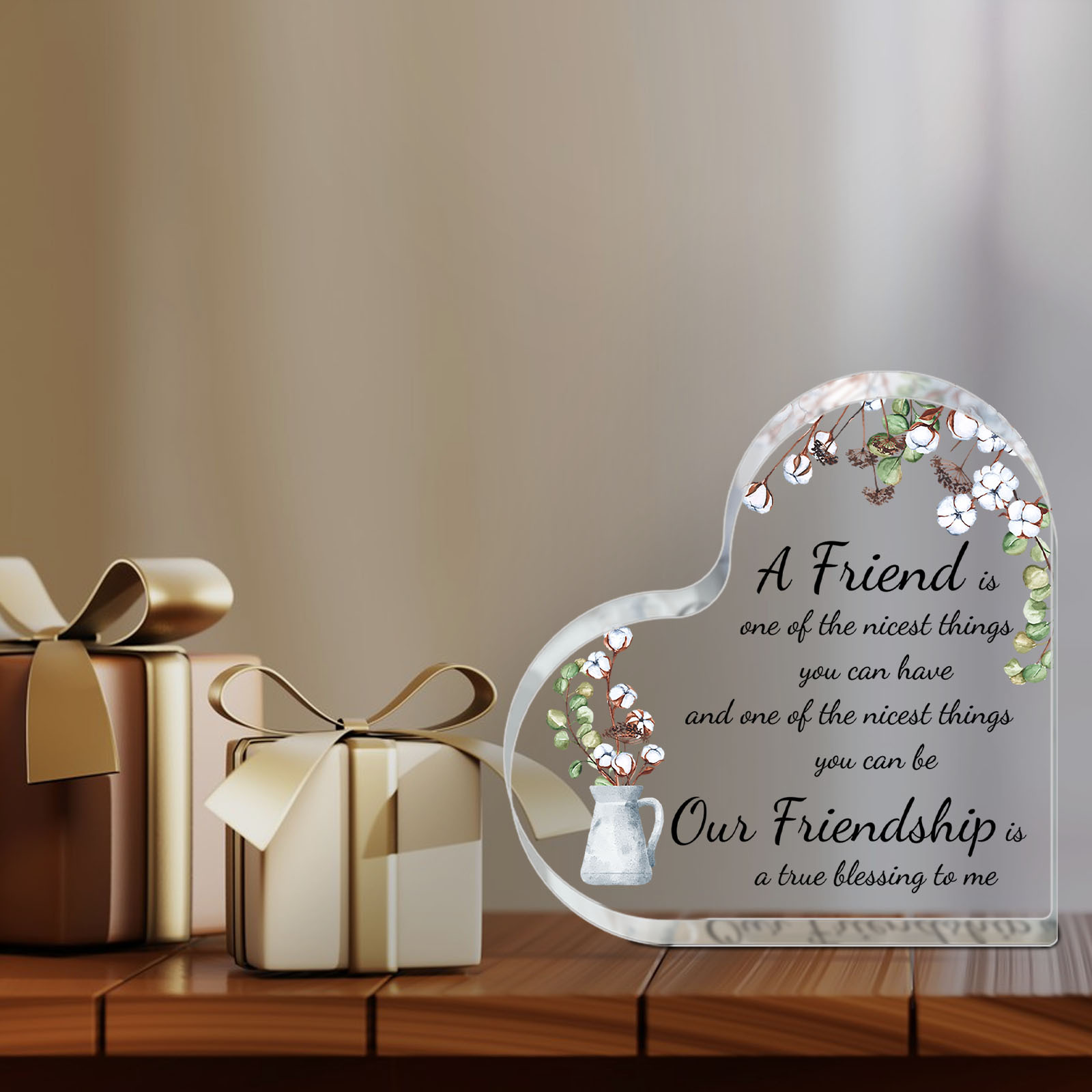 Acrylic Plaque Gift Woman Friend - Temu Australia