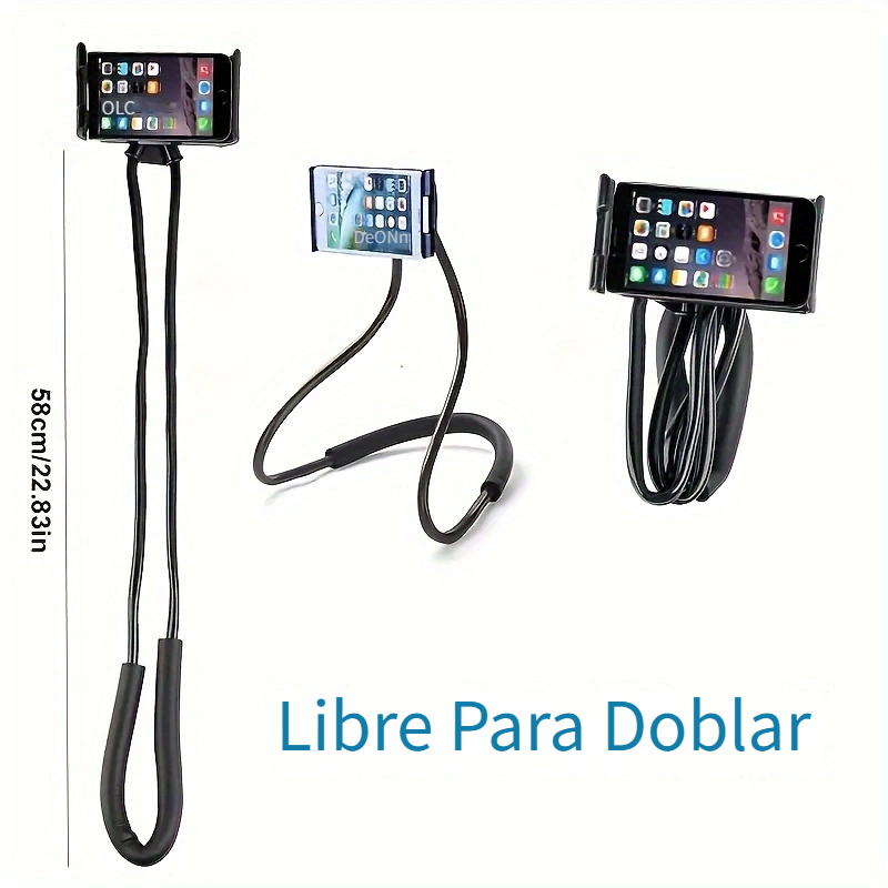 Universal Hanging Neck Cell Phone Mount Holder Flexible Temu