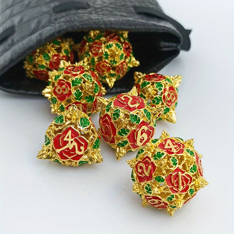 Metal Polyhedral Dice D20 D12 - Temu United Kingdom