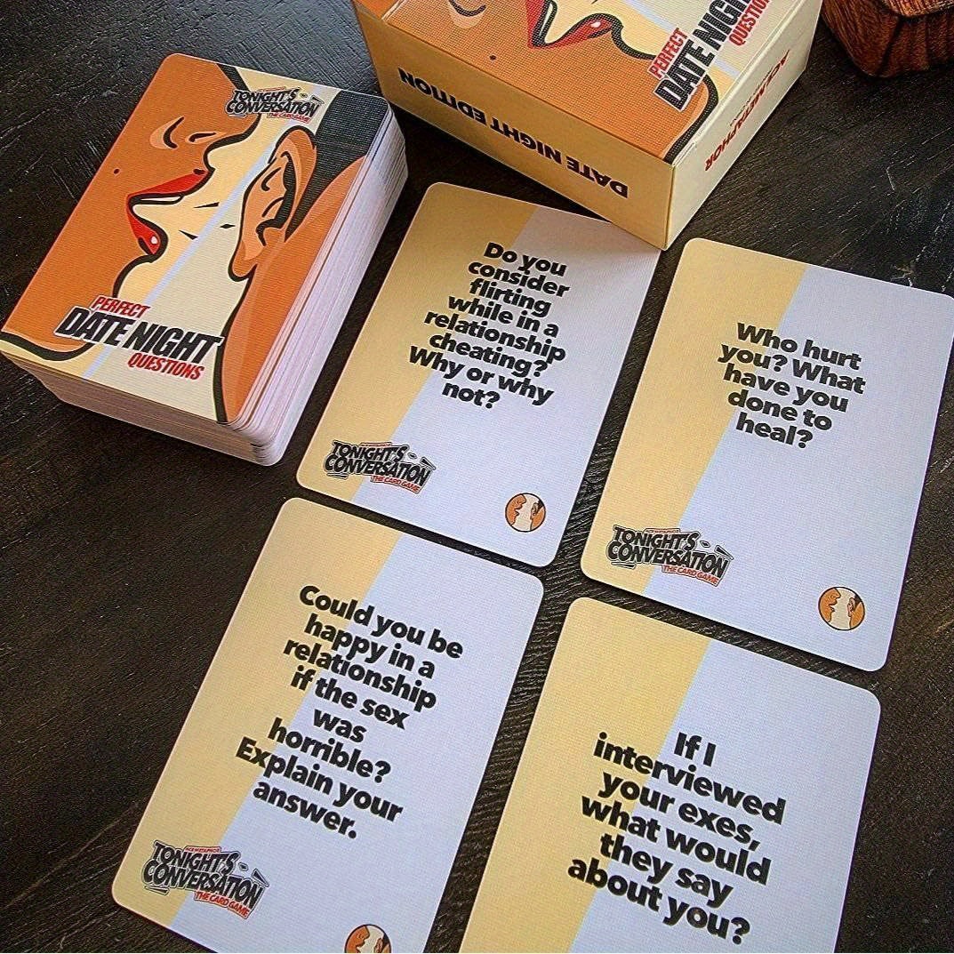 Tonight's Conversation Date Night Edition Card Game 100 - Temu