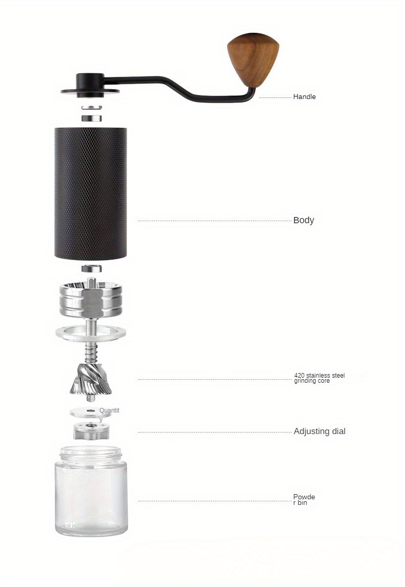 R02 Manual Bean Grinder Hand Grinder Coffee Bean Grinder - Temu Australia