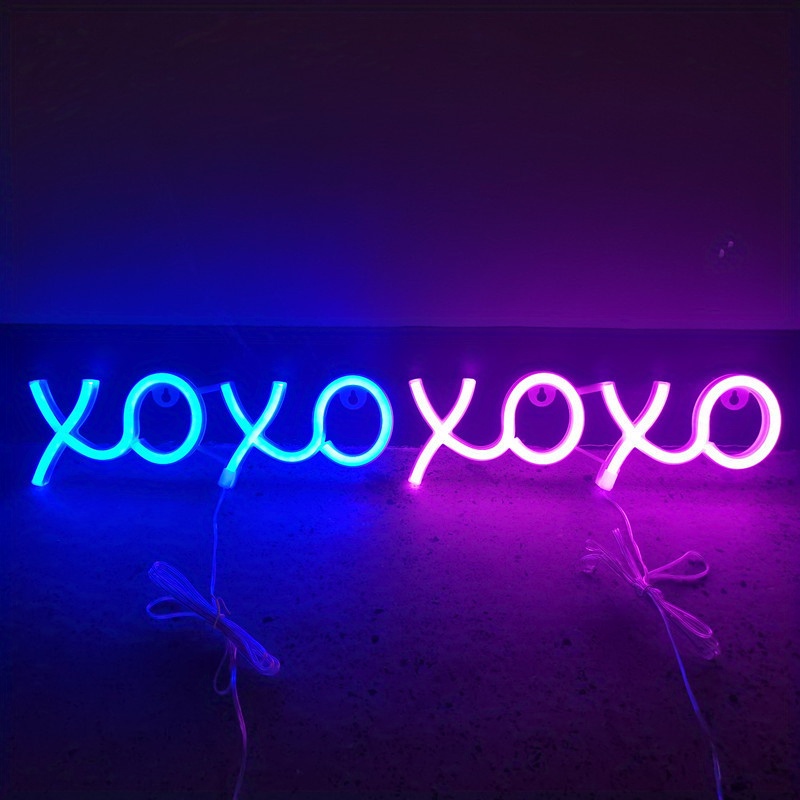 Neon Light Sign Led Xoxo Night Lights Usb Operated Temu Australia