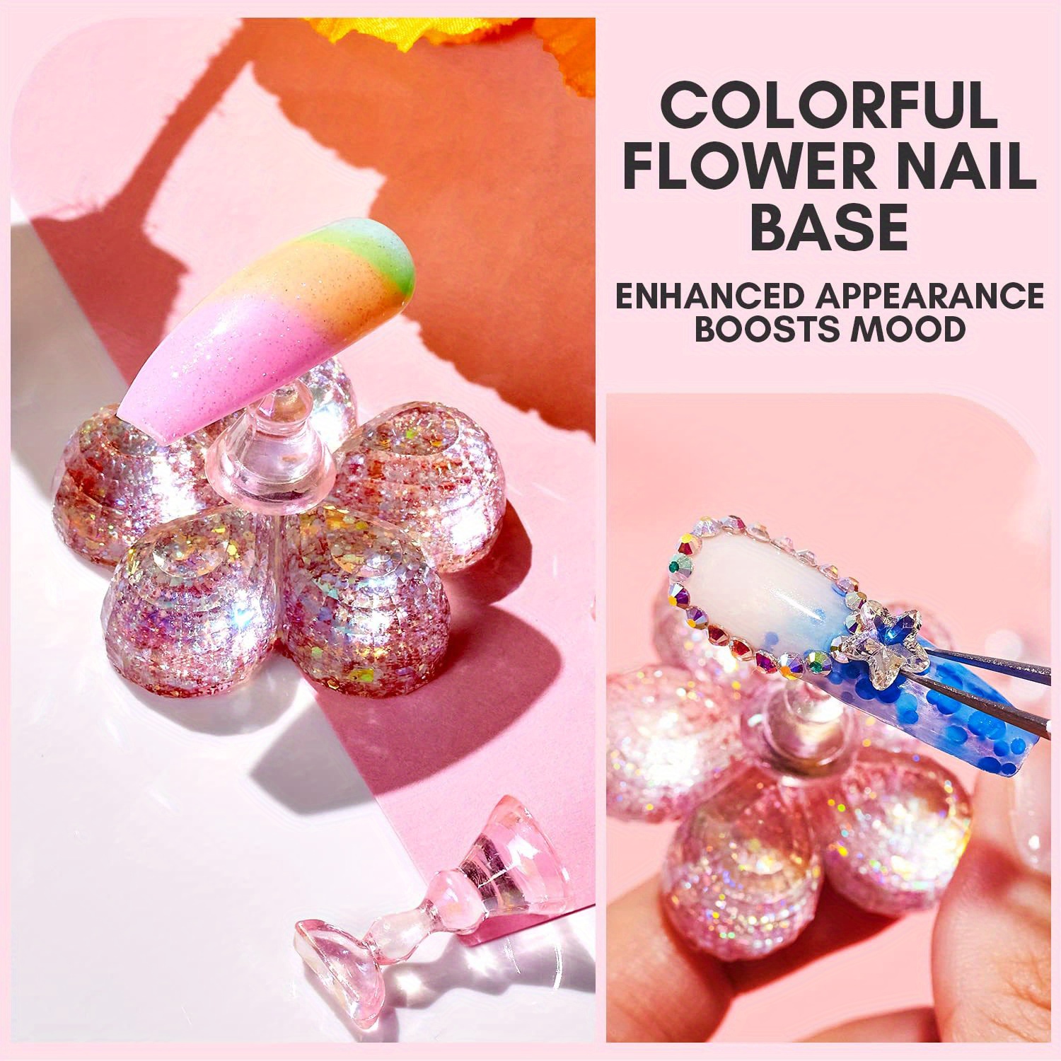 Nail Stand Press Nails Display Practice Art Painting - Temu Australia