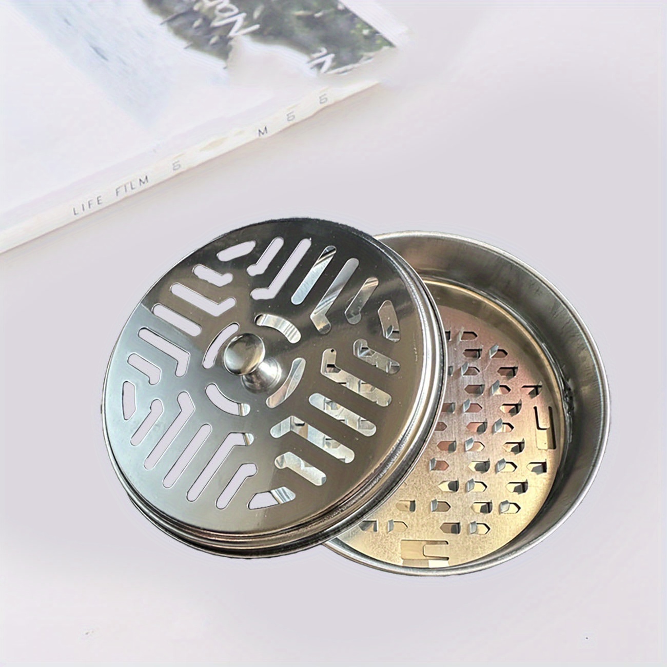 Windproof Mosquito Coil Box Stable Stainless Steel Design - Temu United ...