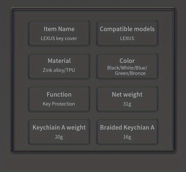 Alloy Metal Key Fob Cover - Temu Denmark