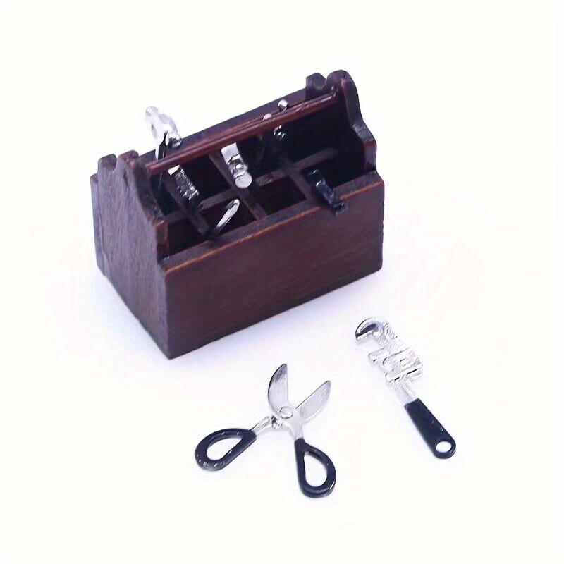 Miniature Alloy Set Miniature Food Play Scene Repair Tool - Temu
