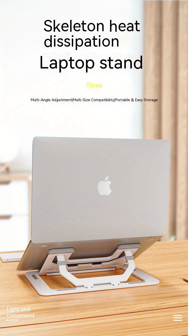 Laptop Stand Flat Stand Foldable Desktop Lifting Stand - Temu