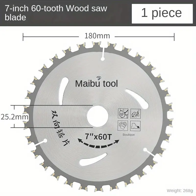 1pc 4 57 丸鋸刃、両面木材切断鋸刃、汎用丸鋸刃 Temu Japan