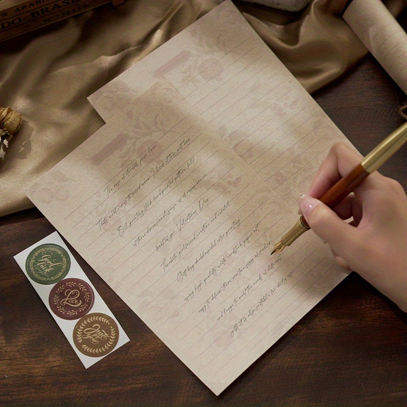 Previous Message Series Vintage Envelope Letter Paper Set - Temu New ...