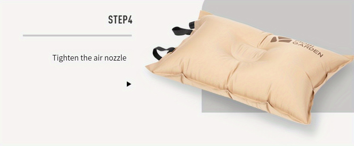 1pc Automatic Inflatable Pillow Portable Casual Comfortable Pillow For ...