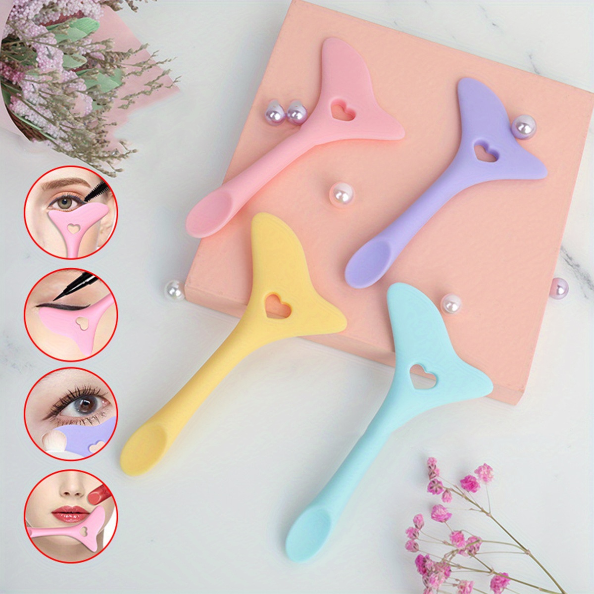 Silicone Eyeliner Stencils Wing Tips Multifunctional Eye - Temu Netherlands