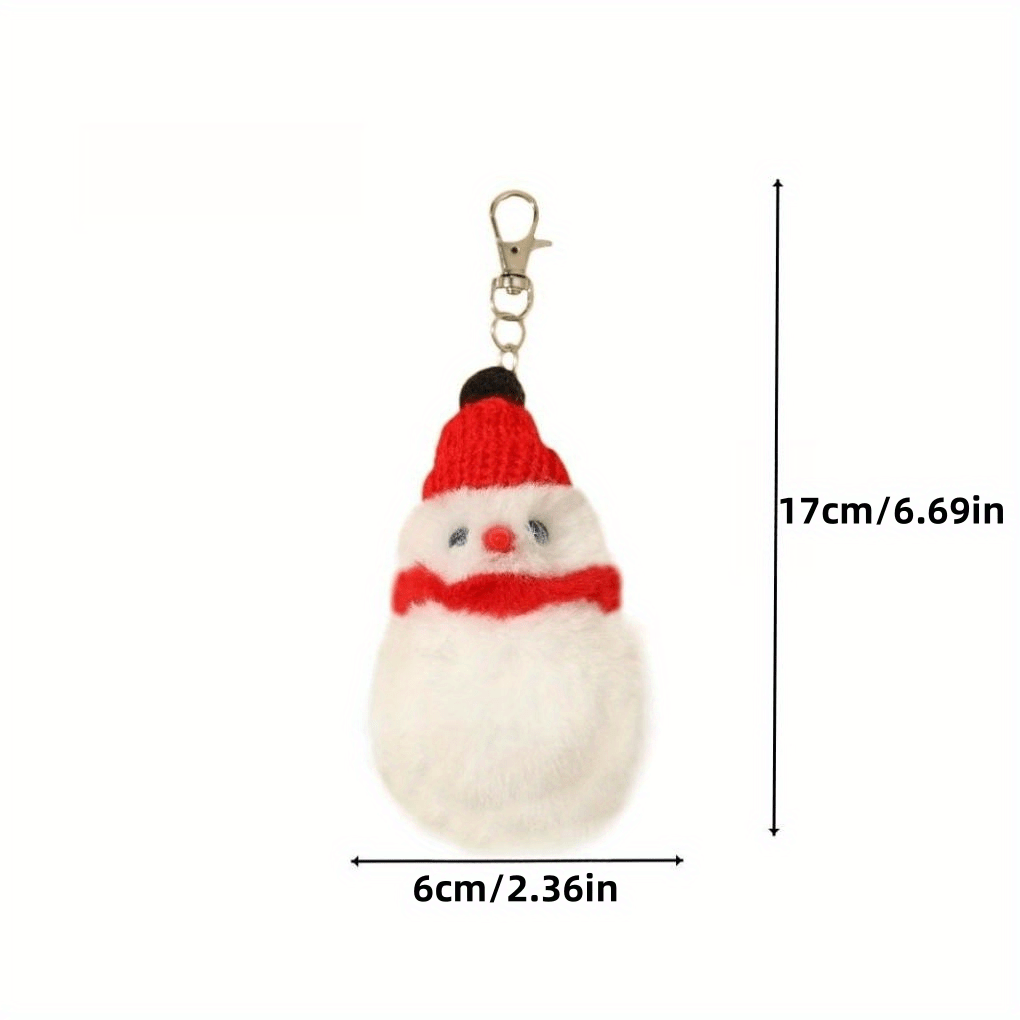 Christmas Decorations Snowman Key Pendant - Temu Australia