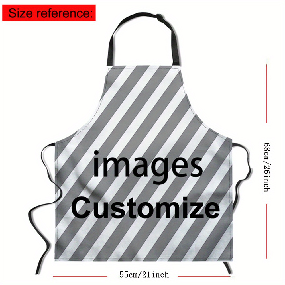hamburger printed linen apron adults perfect cooking baking - Temu New ...