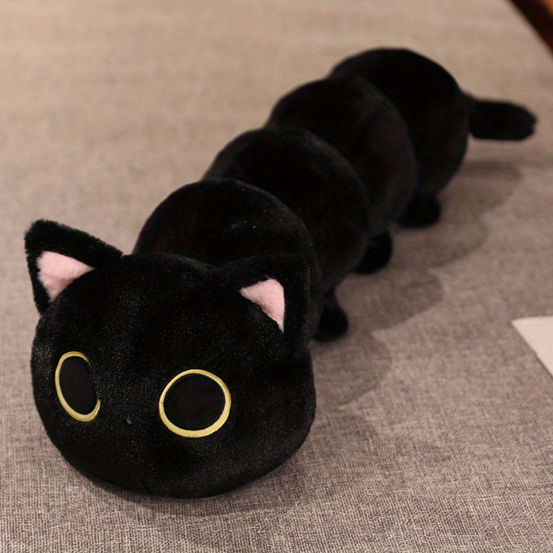 With This Adorable Long Cat Plush Toy The Buddy - Toys & Games - Temu