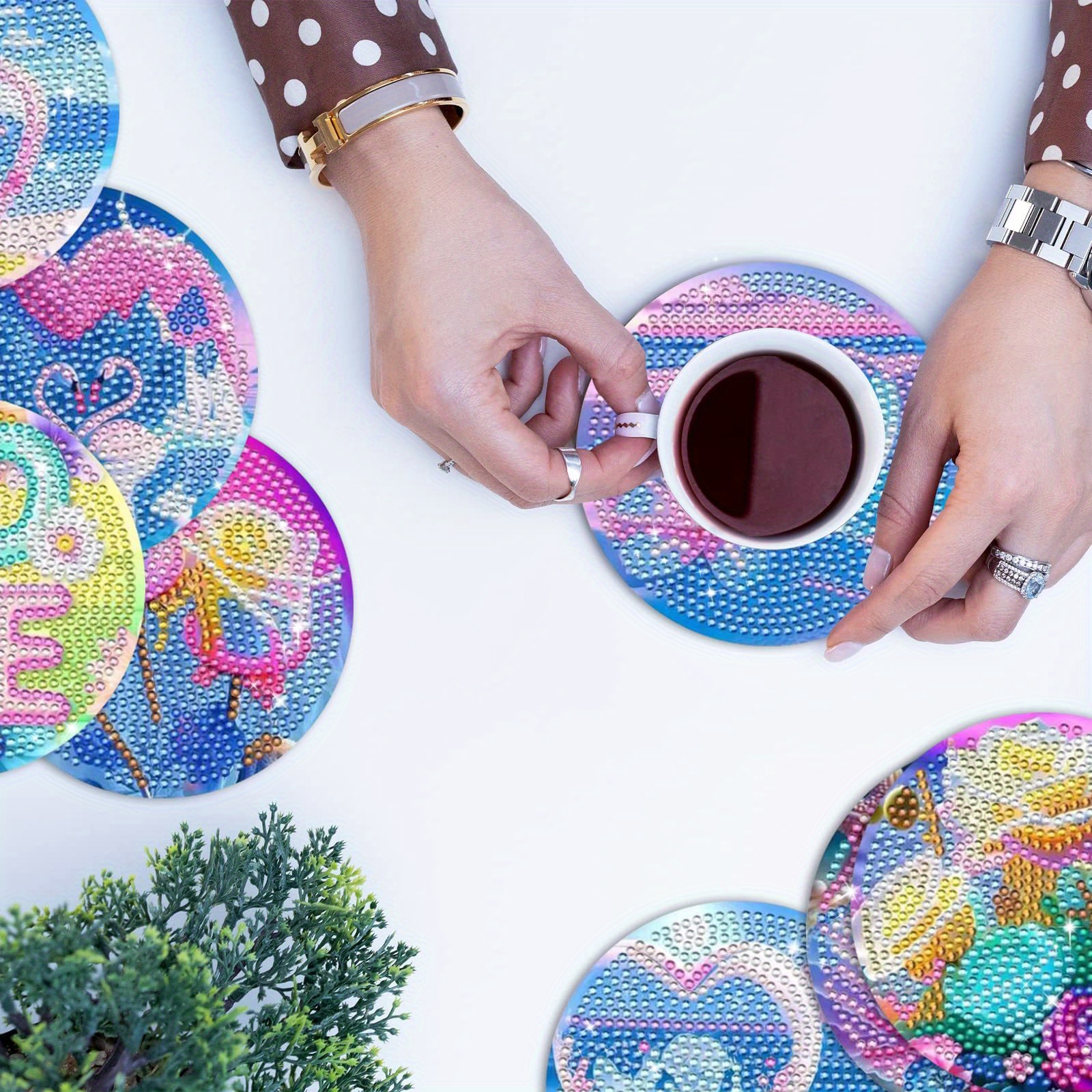 Coaster Set - Temu New Zealand