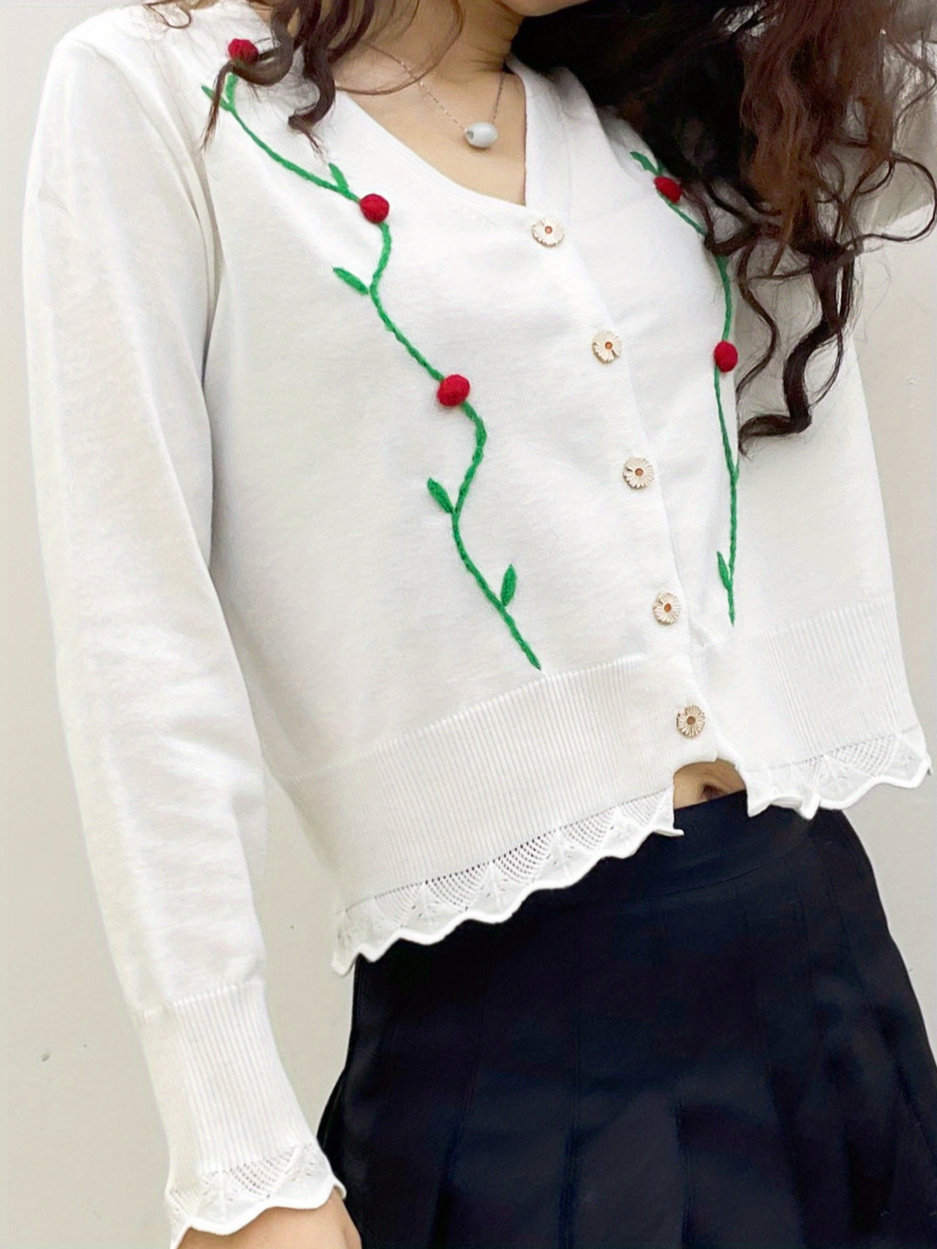 Elegant Open Front Cardigan Long Sleeve Cardigan - Temu