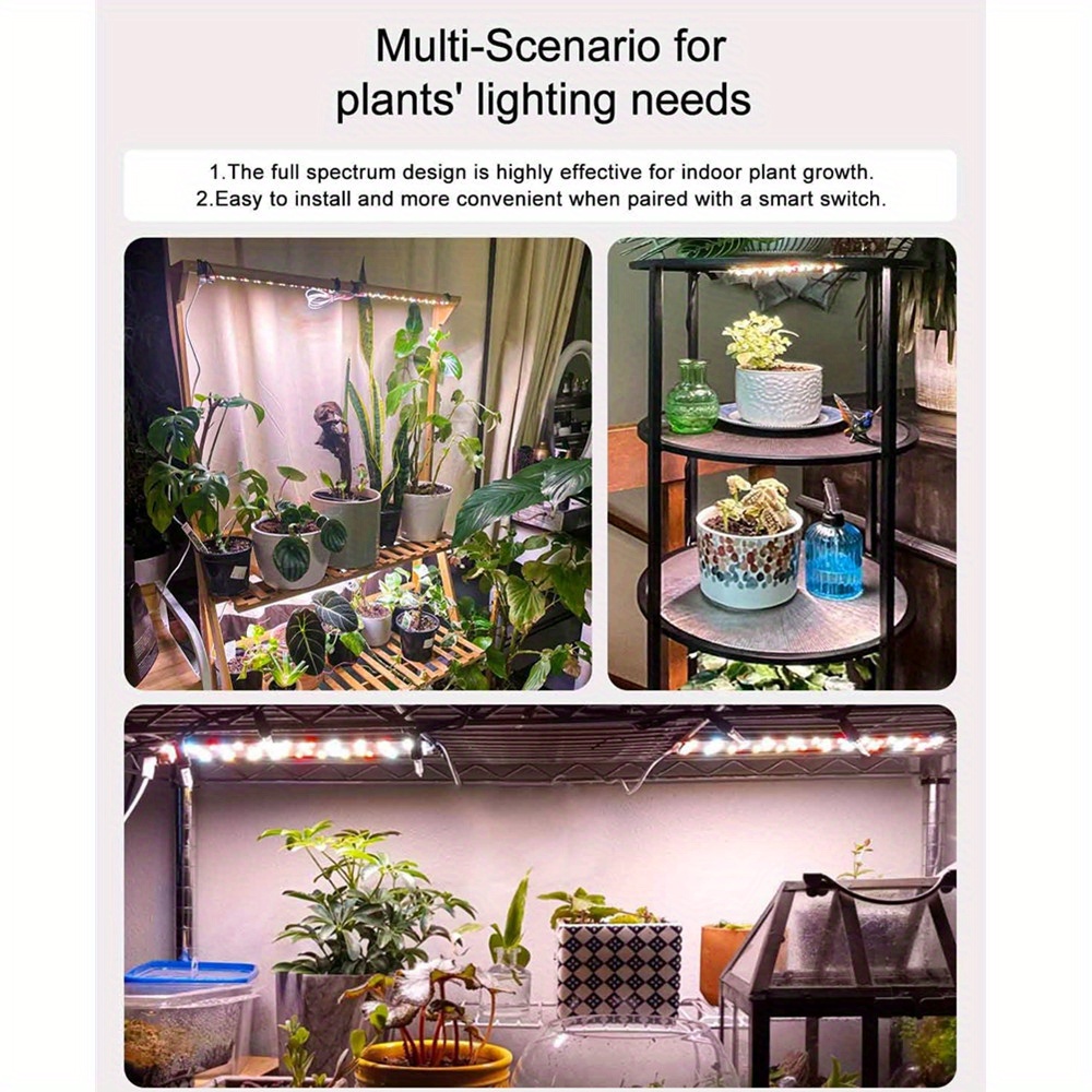 Plant Grow Light Dimmable Grow Lights Indoor Plants Ultra - Temu