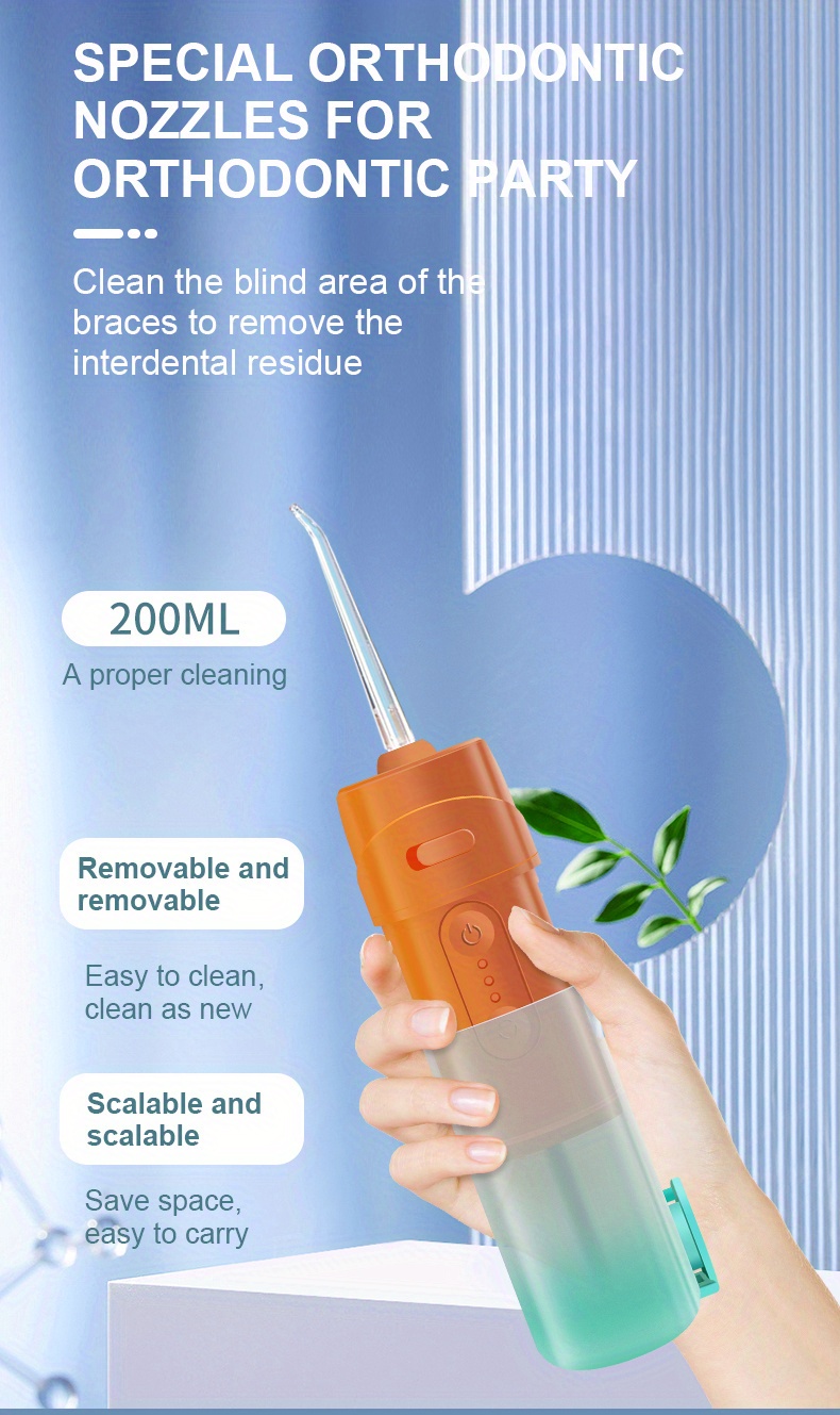 Portable Mini Water Flosser Teeth Cleaning Oral Irrigator - Temu Australia