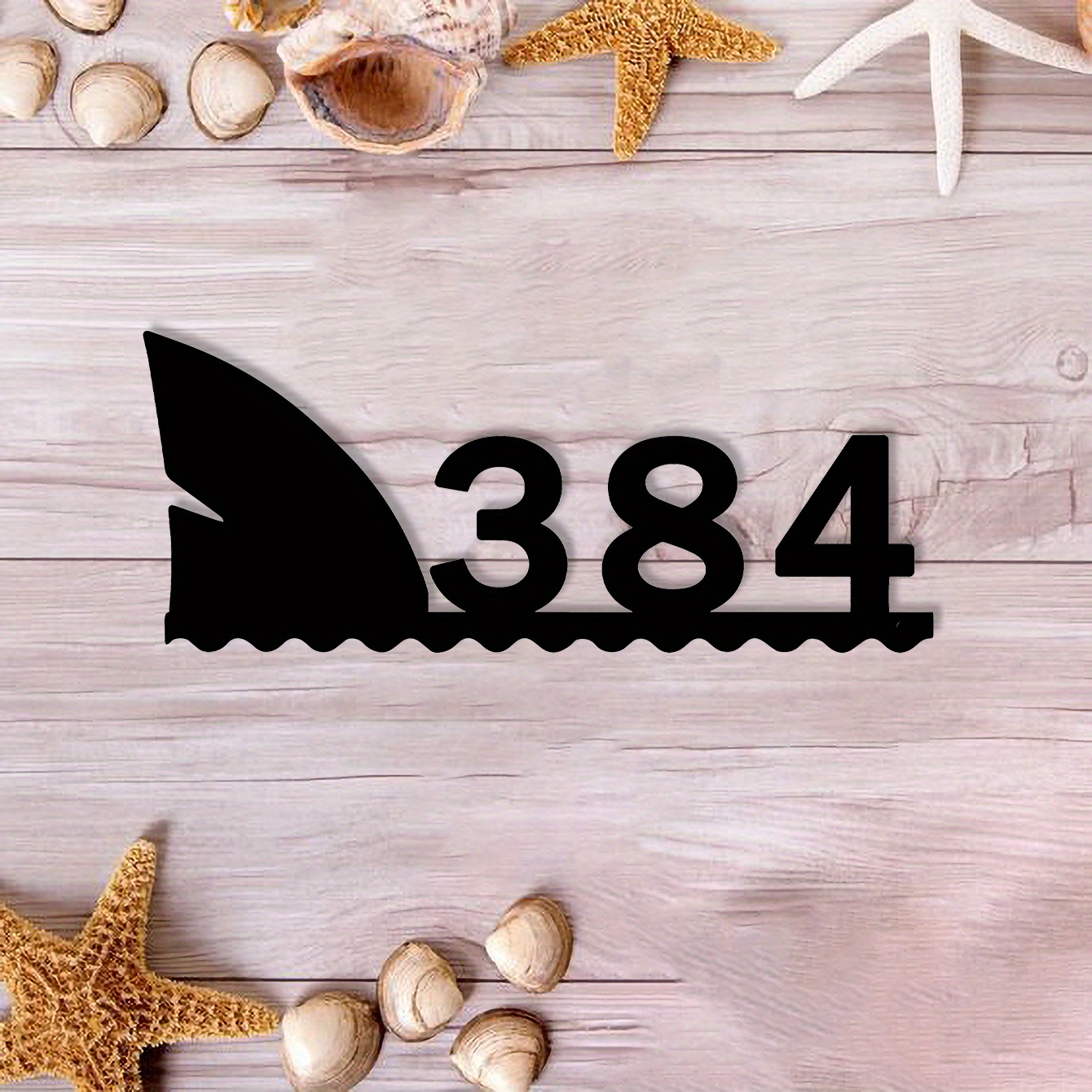 Number Metal Sign Personalized House Mermaid Tail Fishtail - Temu New ...