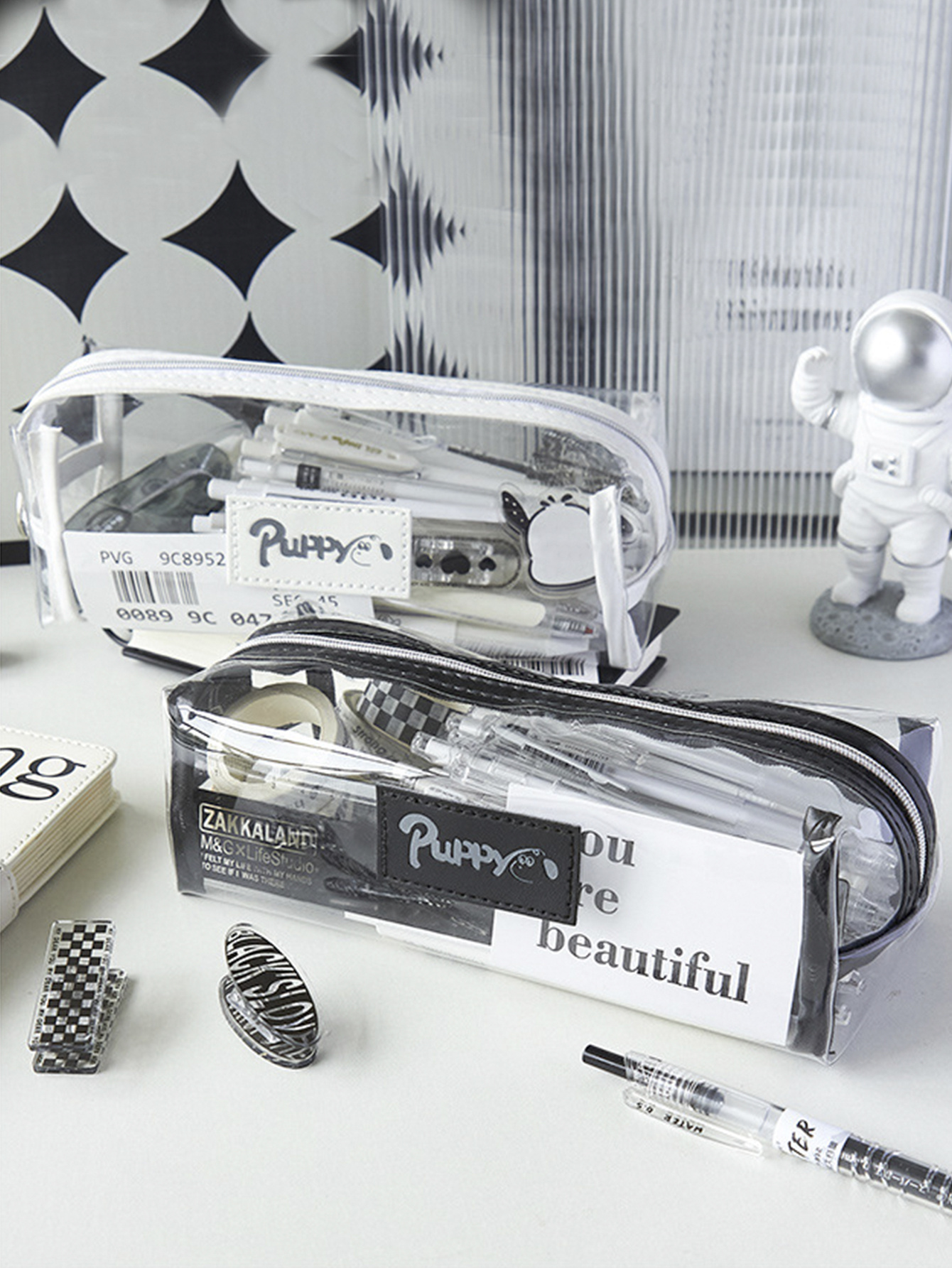 Fashionable Pencil Case Popular Portable Pencil Pouch Girls - Temu Ireland