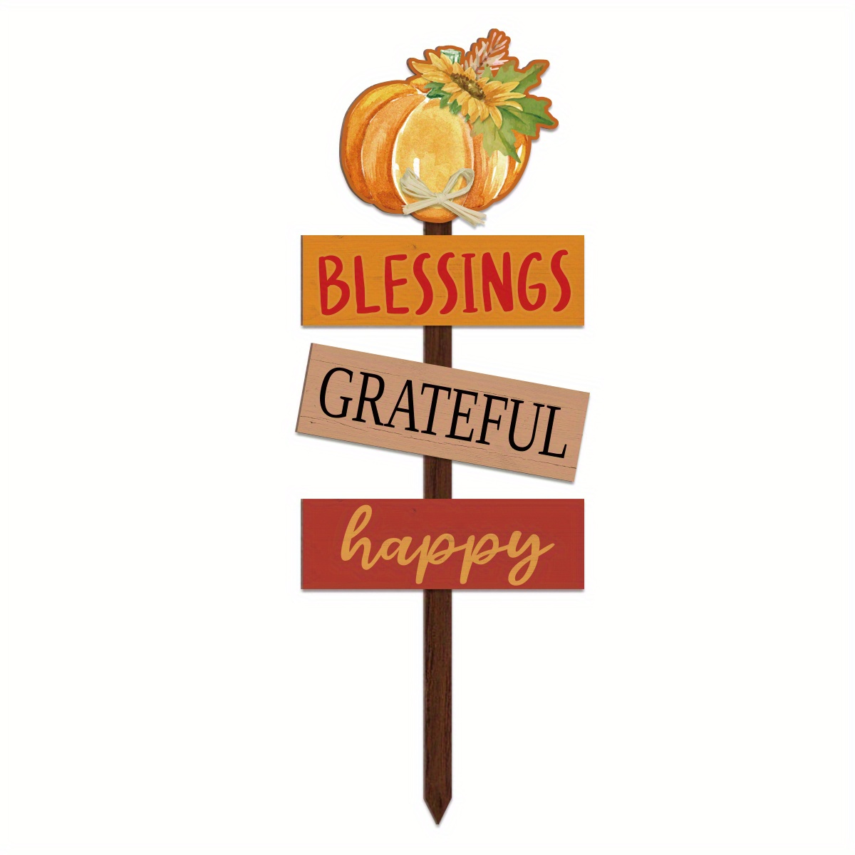 Wooden Pumpkin Thanksgiving Decor Outdoor Fall - Temu Australia