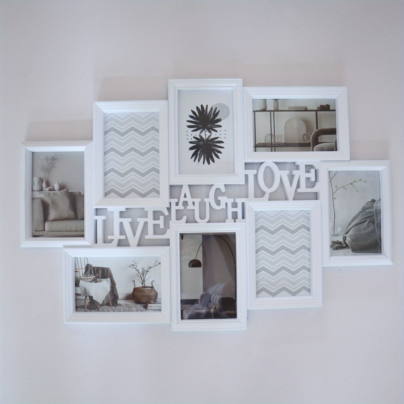 8 Opening Live Laugh Love Reunion Photo Frames Picture - Temu Netherlands