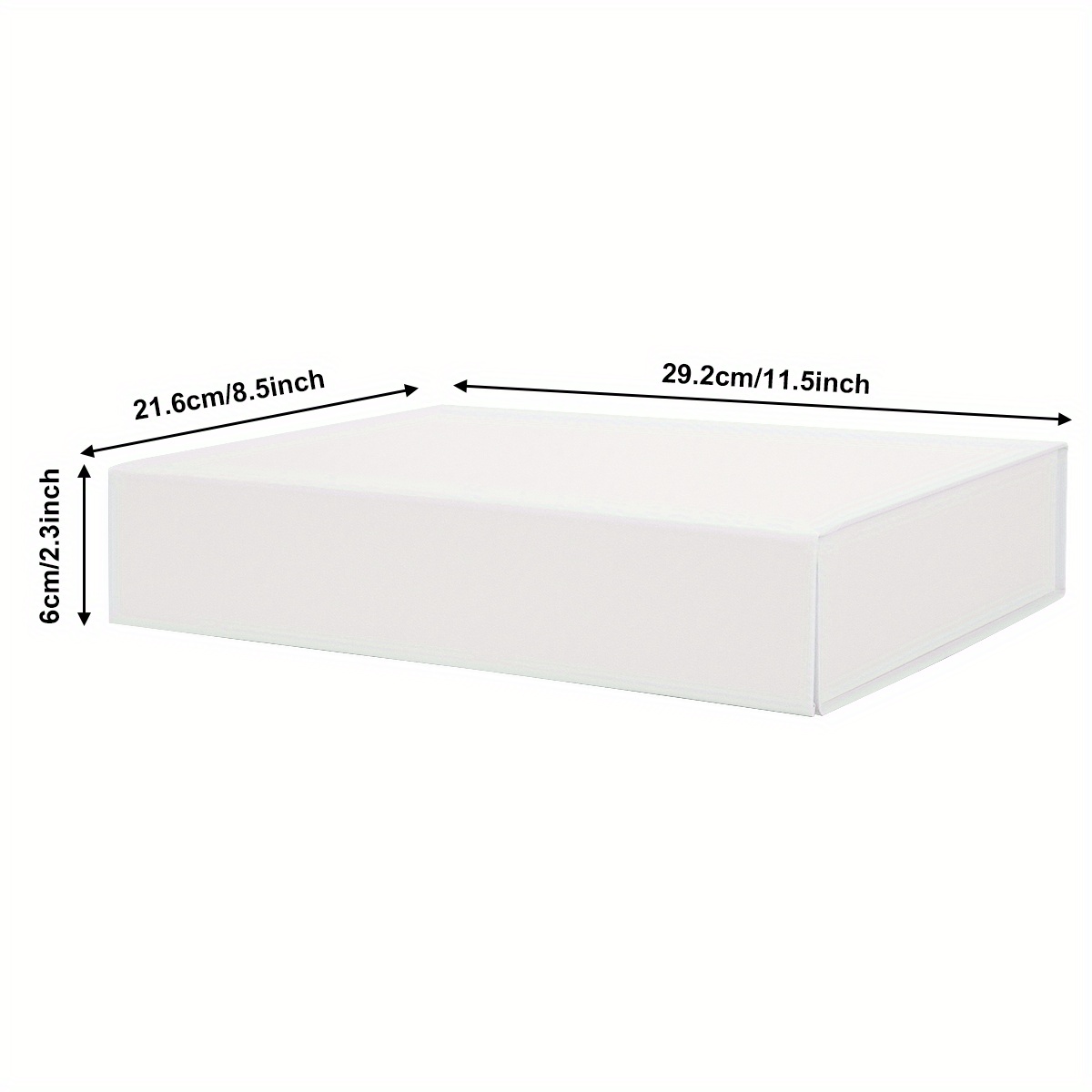 Gift Box Collapsible White Gift Box Magnetic Lid Sturdy - Temu Australia