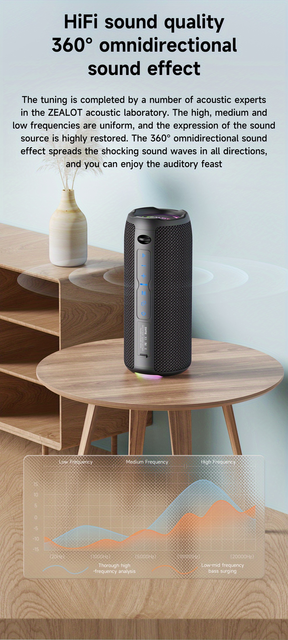 S49 Wireless Speakers Outdoor Portable Subwoofer - Temu