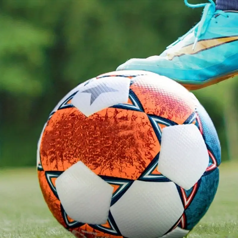1pc Pu 재질 소프트 사이즈 5 축구공 챔피언스 리그 축구 훈련 게임용 Temu South Korea