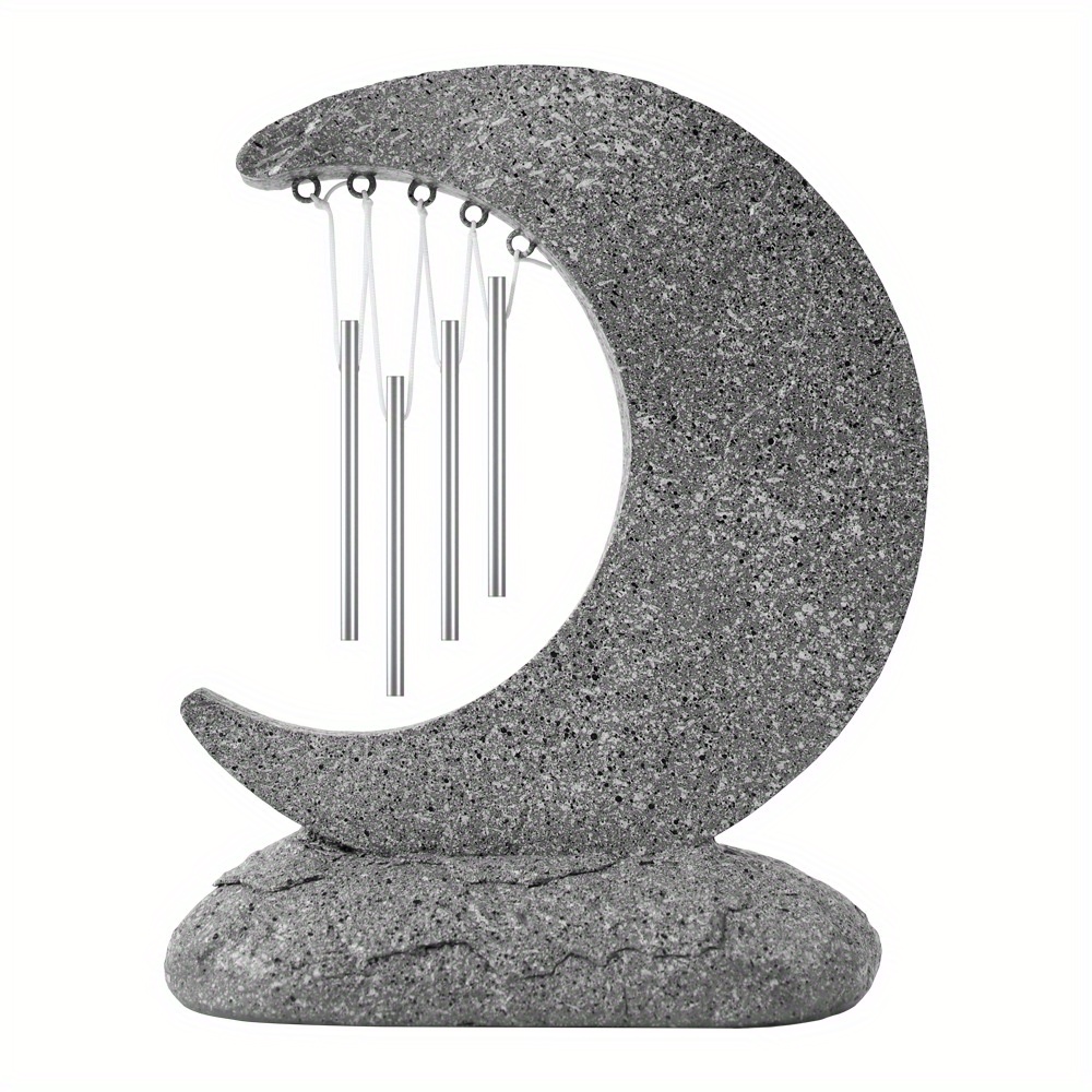 Pet Dogs Cats Moon Shaped Wind Chimes Pet - Temu United Kingdom