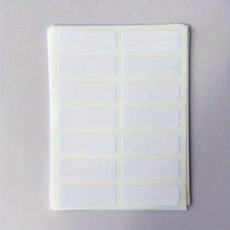 Solid Color Label Sticker Simple Multi purpose Writable - Temu