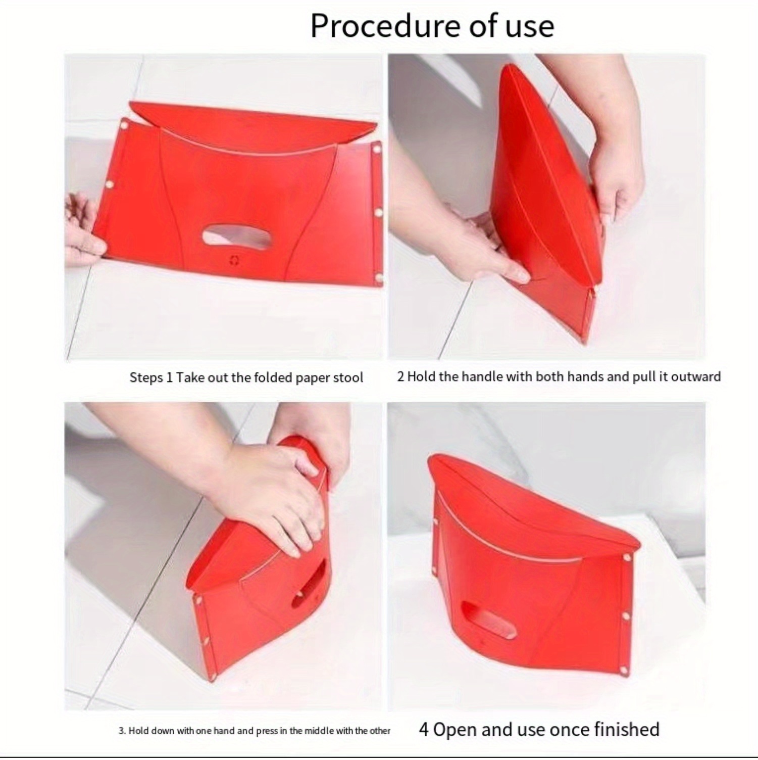 Lightweight Folding Chair Folding Stool Portable Folding - Temu