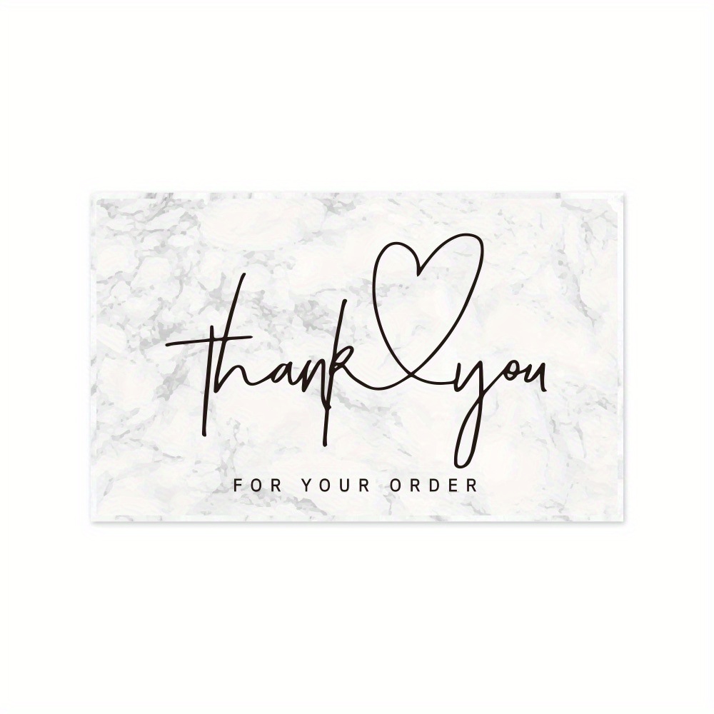 Pink Simple Thank Card Paper Business Card Gift - Temu