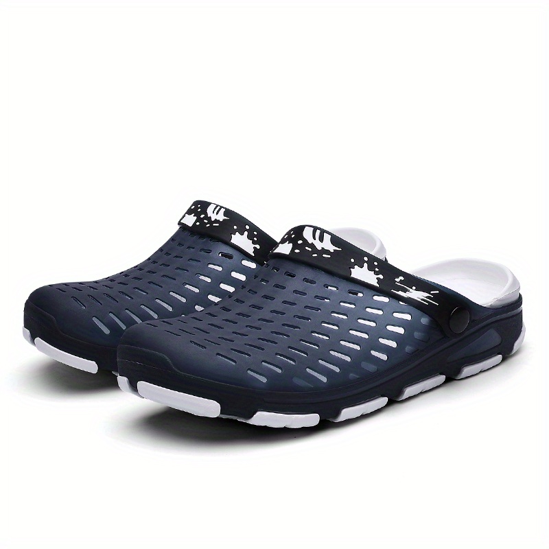Mens Clogs Slip On Closed Toe Sandals Soft Sole Walking Shoes Outdoor Garden Shoes | Shop The ...
