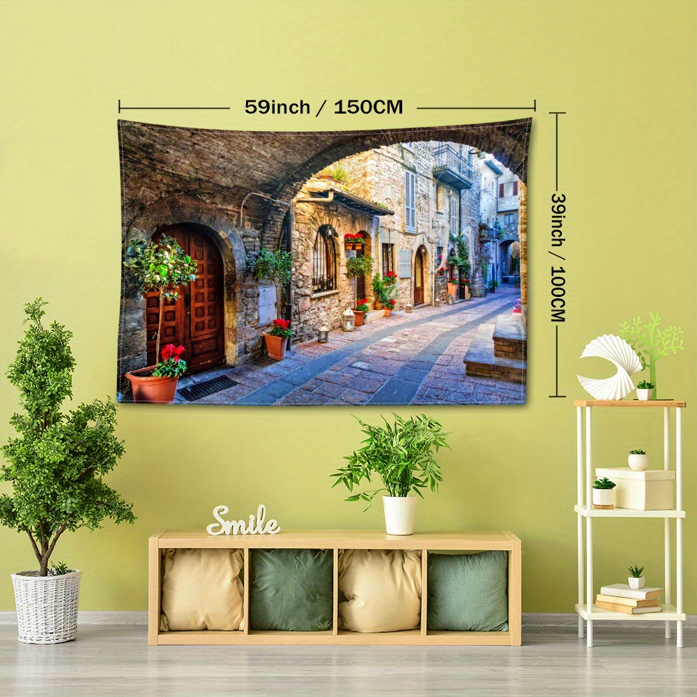 Bridge Cave Landscape Tapestry Wall Hanging Bohemian - Temu Canada