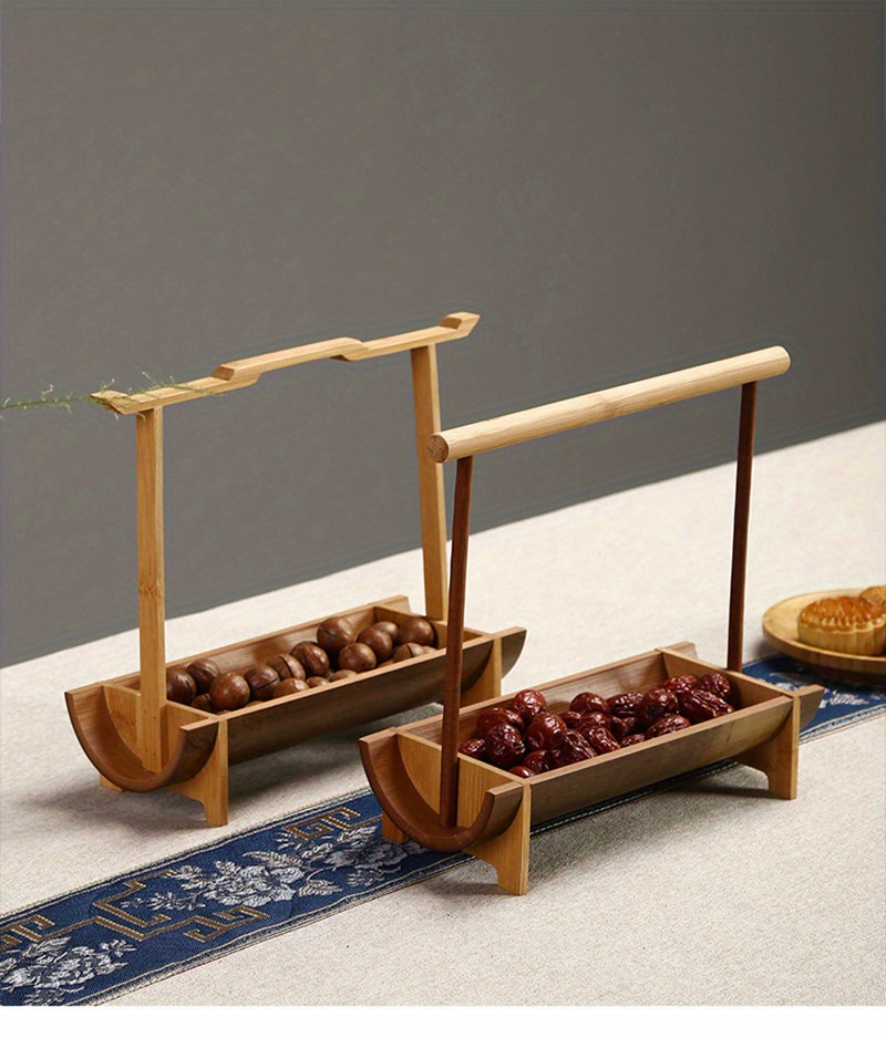 Bamboo Dessert Plate Concise Unbreakable Durable Plate - Temu United ...