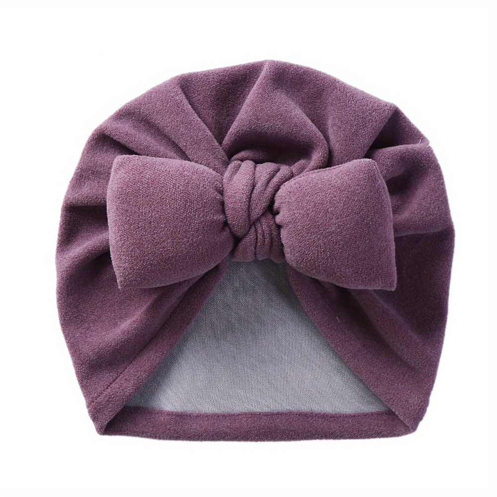 Plain Color Thin Tire Bowknot Cap Cute Bow Spring Autumn - Temu Norway
