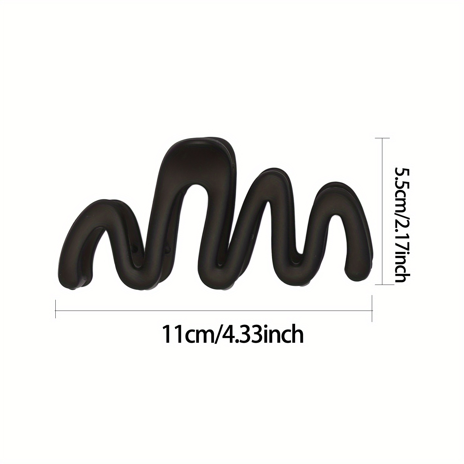 s shaped plastic hair clips claw clips daily decorative hair - {region ...