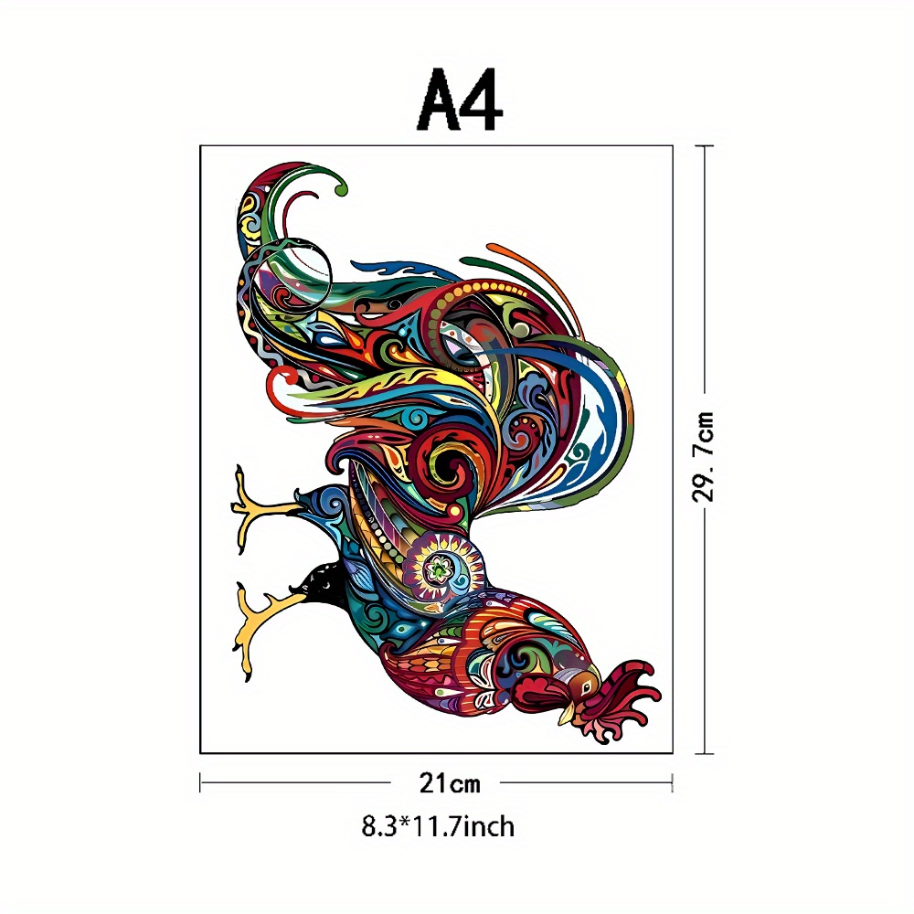 Unique Animal Shape Wooden Puzzle Perfect Family Game Gift - Temu Australia