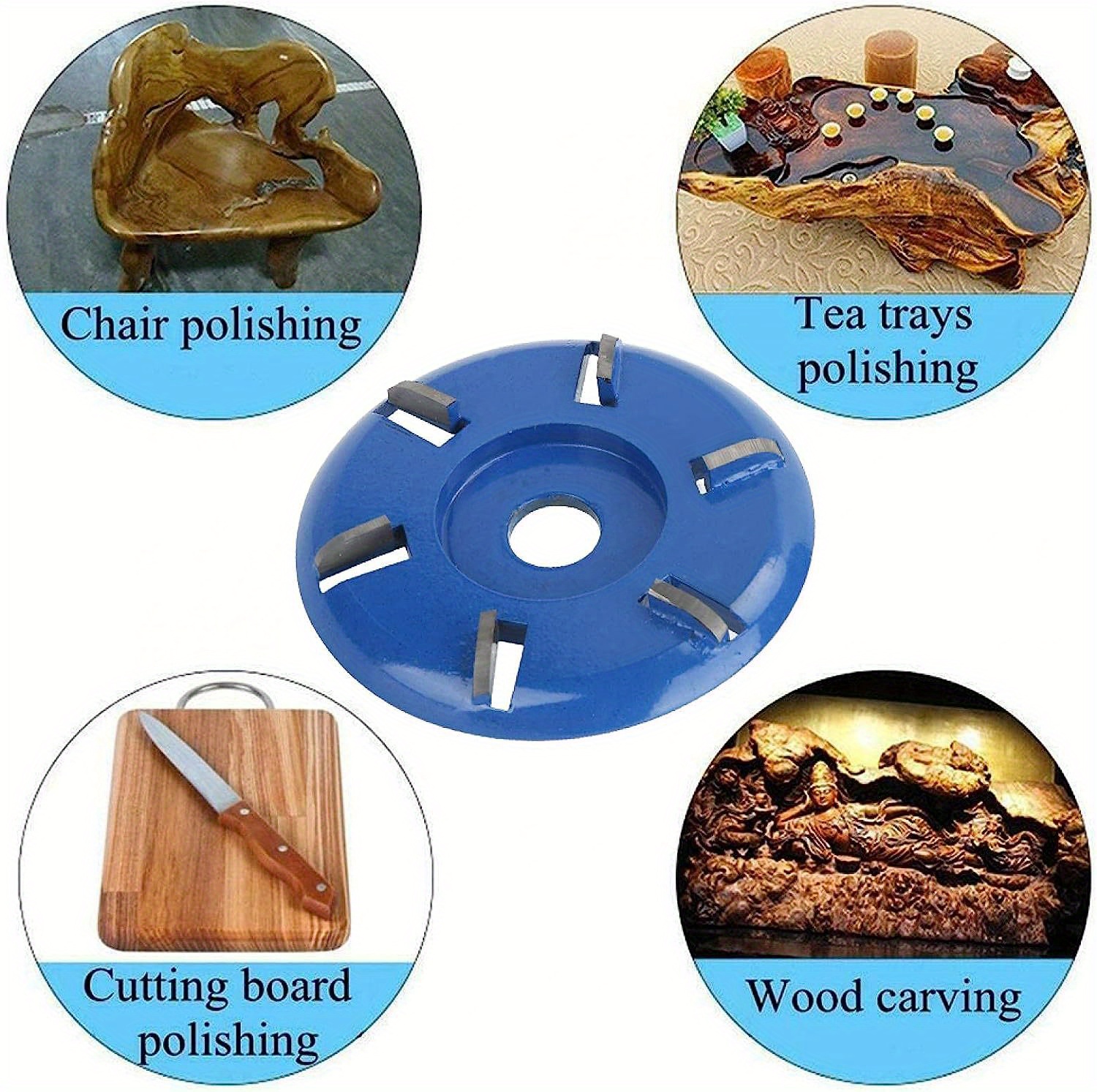 Wood Turbo Carving Disc, Curve, 6 Teeth - Temu Australia