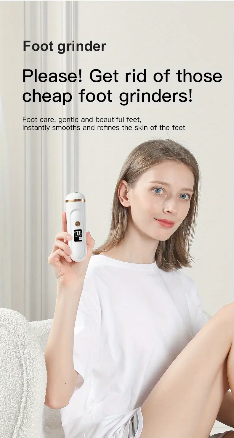 Electric Feet Callus Removers Rechargeable Portable Electronic Foot