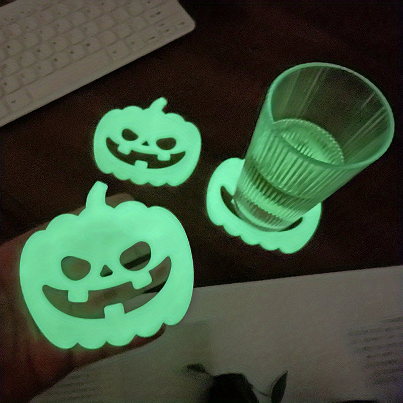 Insulated Mat Pumpkin Self illuminating Coasters Light - Temu United ...