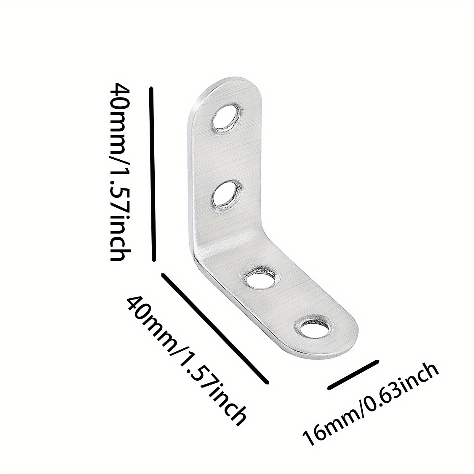 Stainless Steel L Brackets 90 Degree Angle L Shaped Bracket Temu