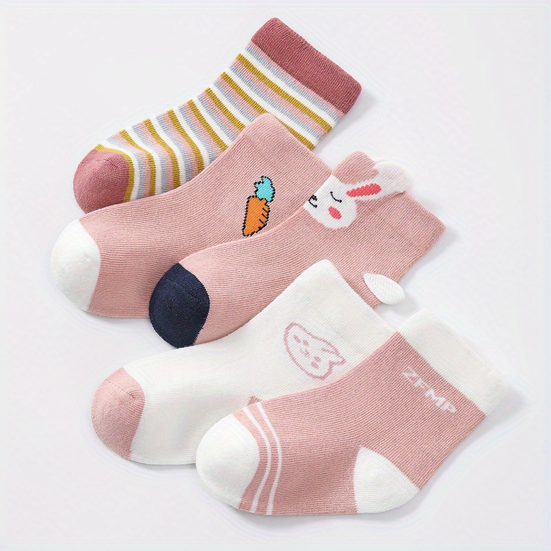 girls kids cartoon cute pattern novelty funny crew socks - Temu Australia