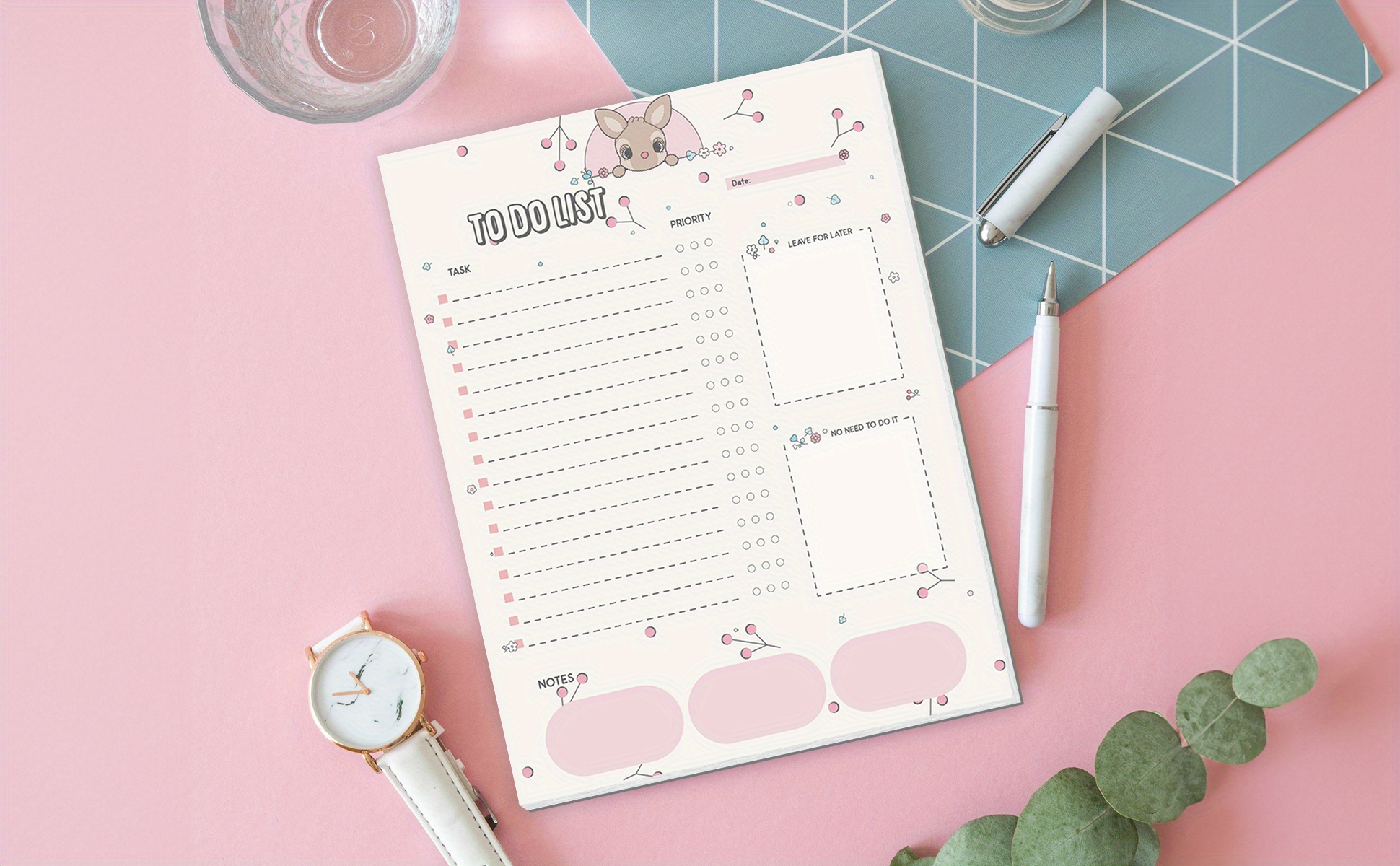 trees pattern list planner daily task checklist - Temu Norway